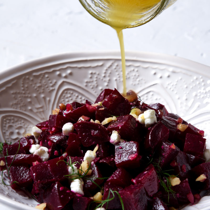 Summer Beet Salad with Simple Citrus Dressing | Joyfuel Eats