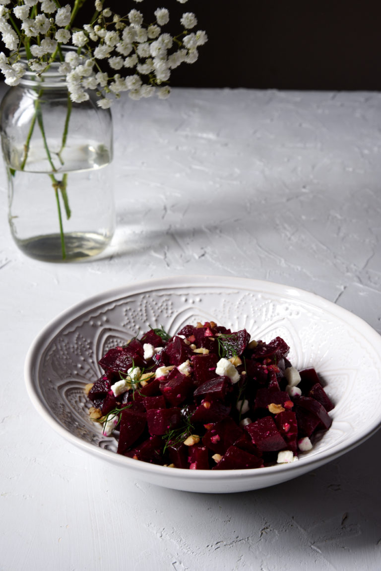 Summer Beet Salad with Simple Citrus Dressing